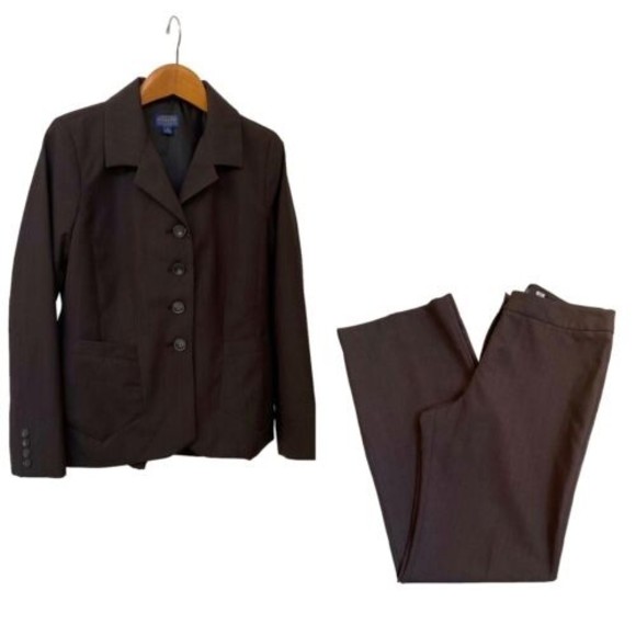 Pendleton | Pants & Jumpsuits | Pendleton Womens Brown Rust Striped ...